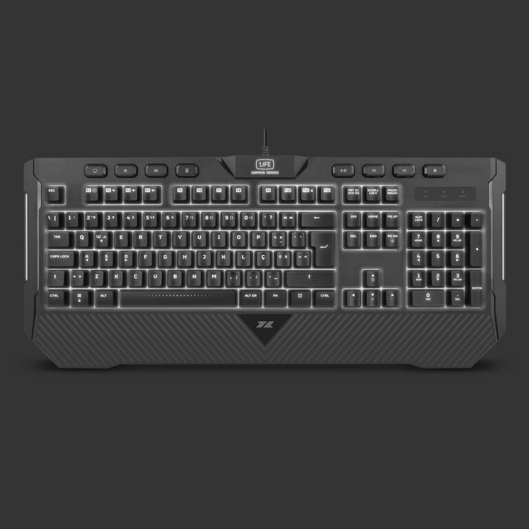 1Life gkb:spike - Semi-mechanical gaming keyboard