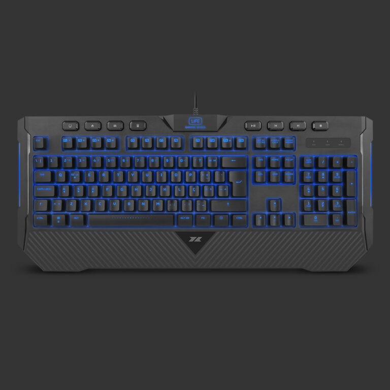 1Life gkb:spike - Semi-mechanical gaming keyboard